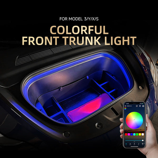 RGB 7-Color Ambient Light for Tesla Model 3/Y/X/S/3 Highland/Y Juniper ...