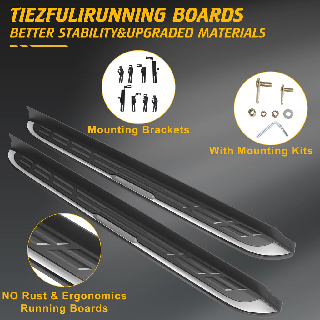 Running Board Side Step Nerf Bar Aluminum For Toyota Highlander 2020-2 ...
