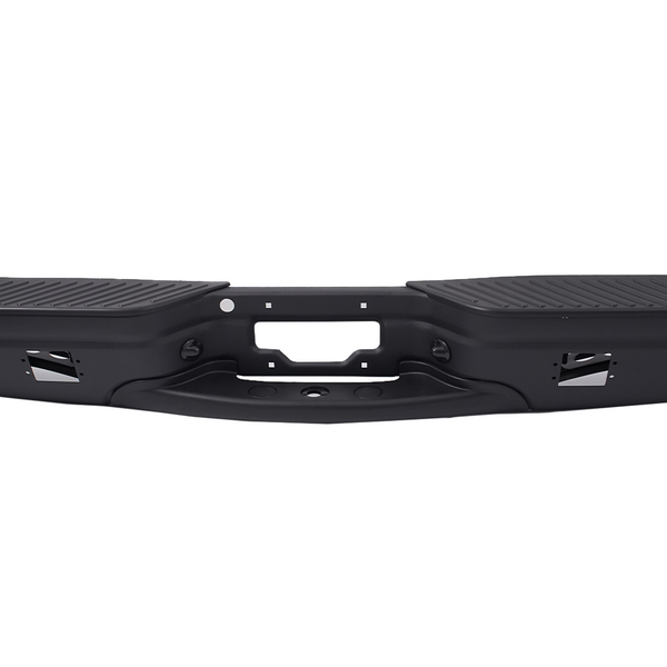Ford F150 97-04 F250 XLT 97-99 Black Steel Rear Step Bumper w/Light ...