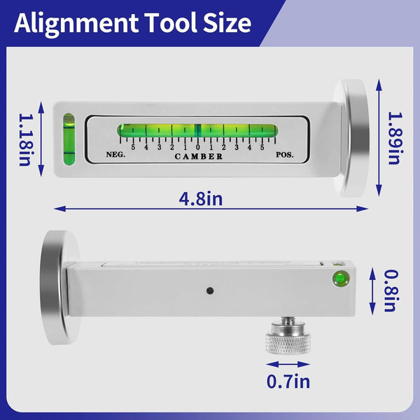 Adjustable Magnetic Wheel Camber & Caster Alignment Tool for Tires ...