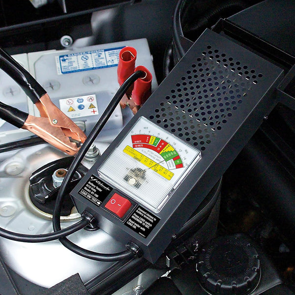 Battery Load Tester & Voltmeter for 6V/12V Batteries - 100A Testing, C ...